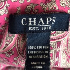Chaps | Intimates & Sleepwear | Chaps Pink Paisley Pajama Set | Poshmark